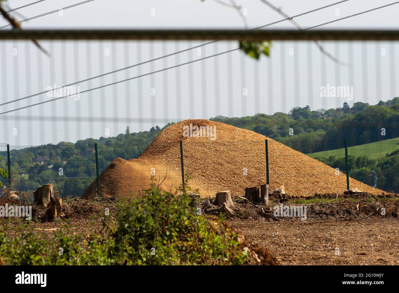 Hs2 destruction uk habitat hi-res stock photography and images - Alamy