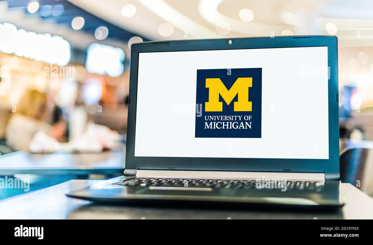University of michigan logo hi-res stock photography and images - Alamy