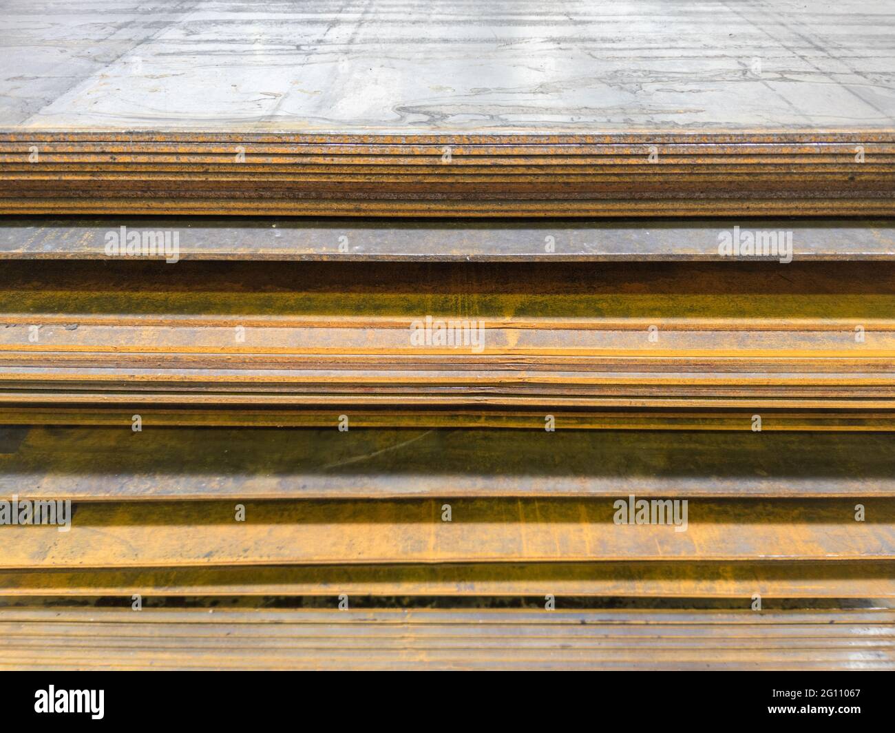 Stack rusted sheet metal hi-res stock photography and images - Alamy