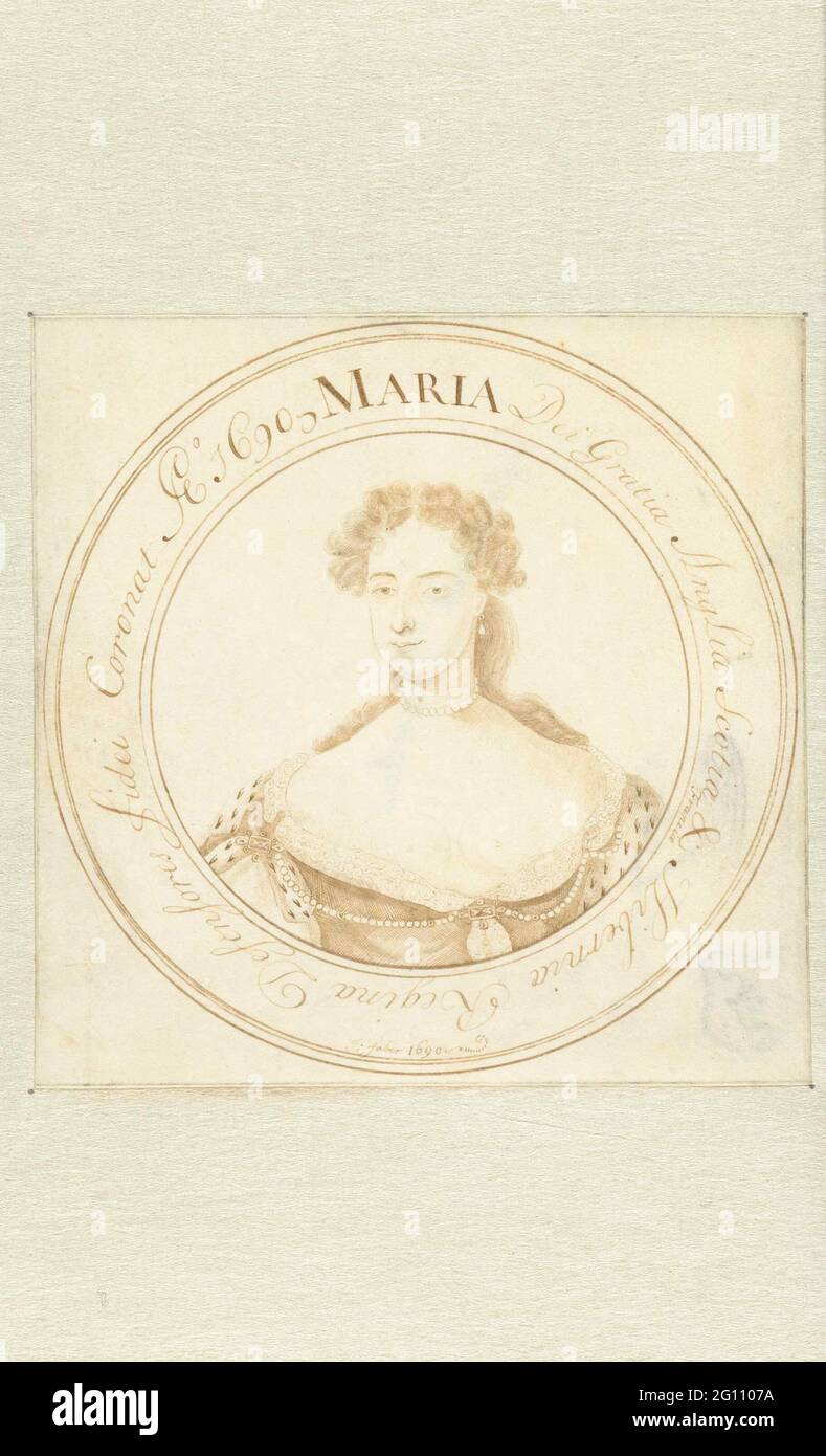 Portrait of Maria Stuart II Stock Photo - Alamy