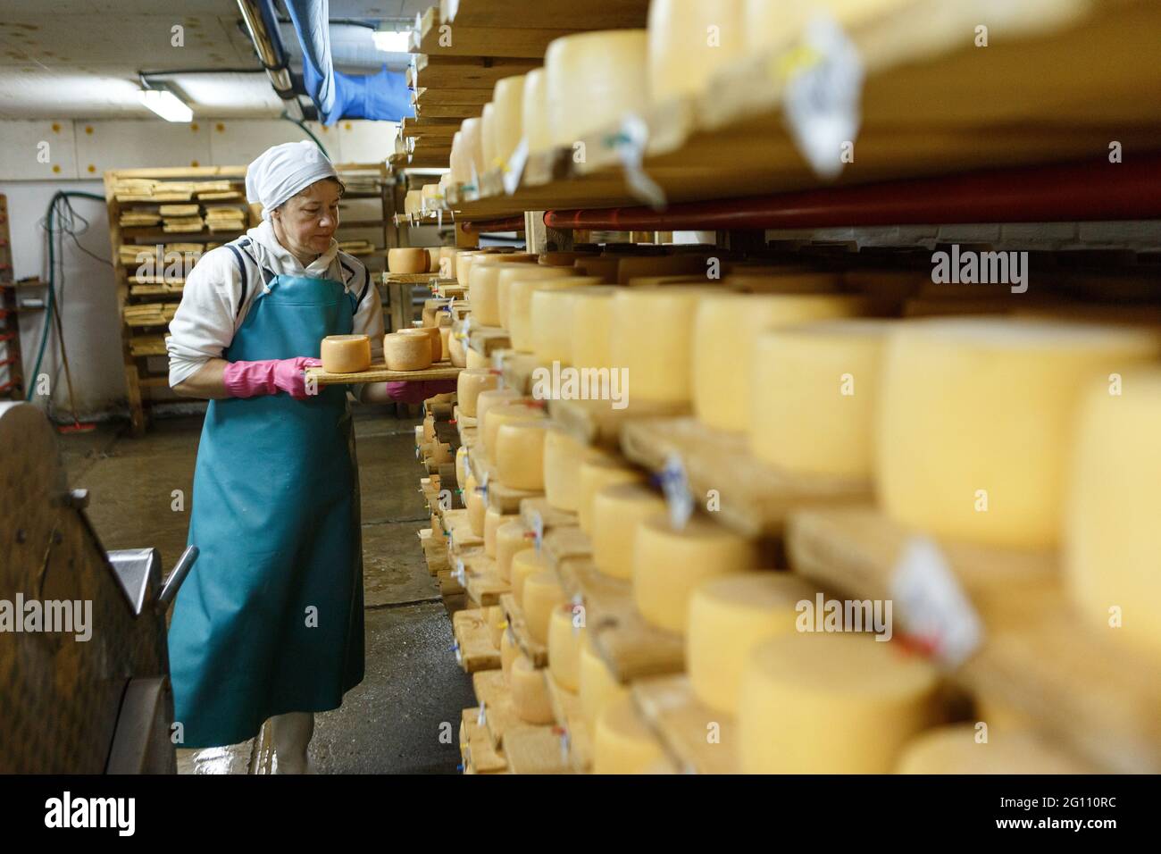 Brine cheese factory hi-res stock photography and images - Alamy
