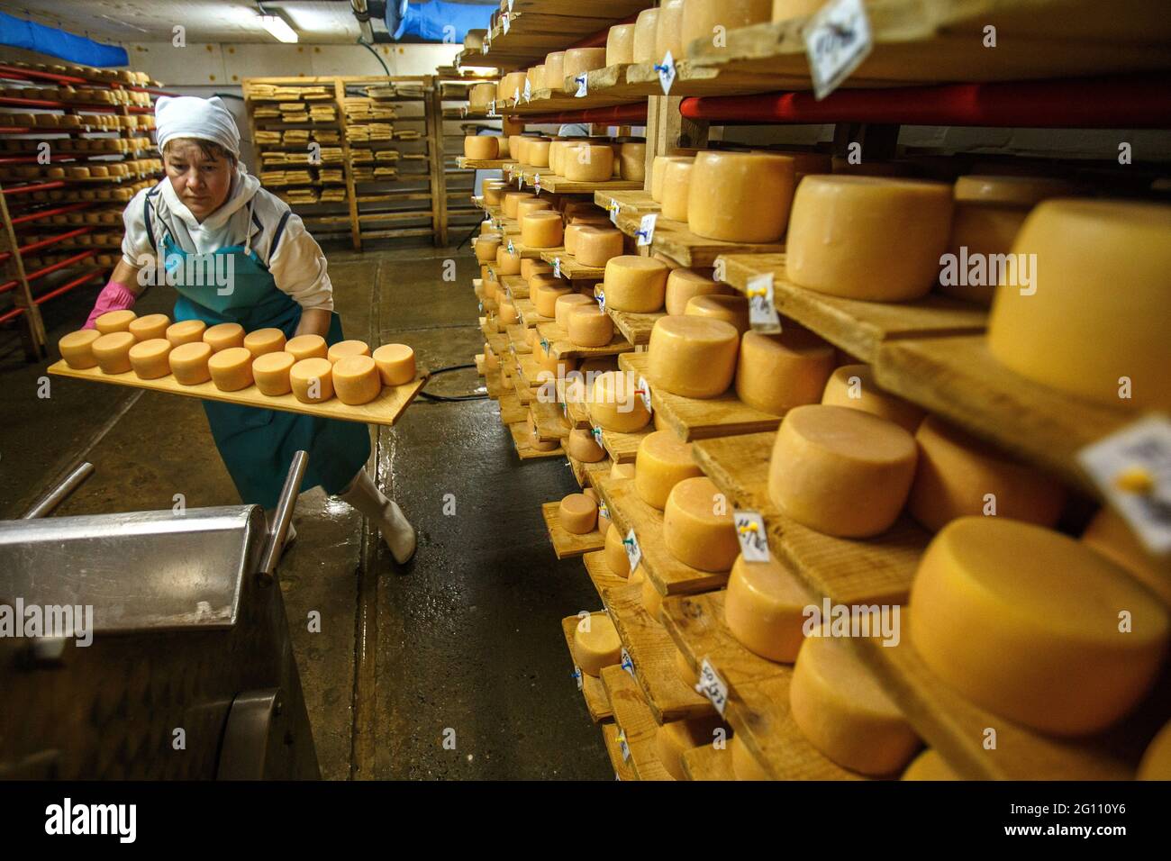 Brine cheese factory hi-res stock photography and images - Alamy