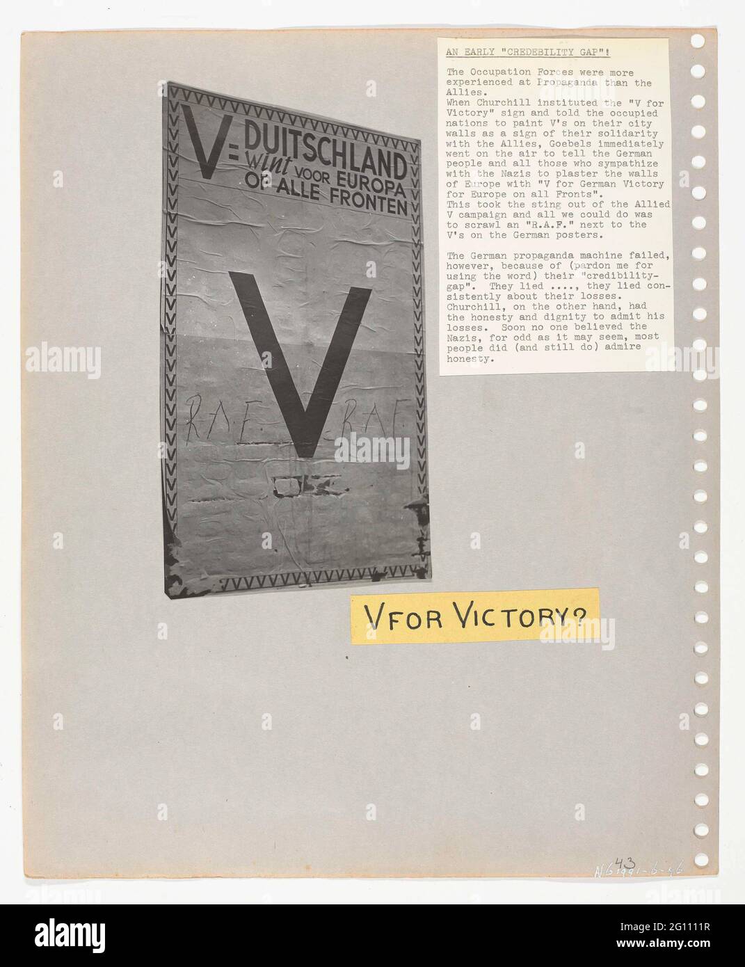 V = victory / vikticory; Photo and collage book 'The Hidden Camera ...