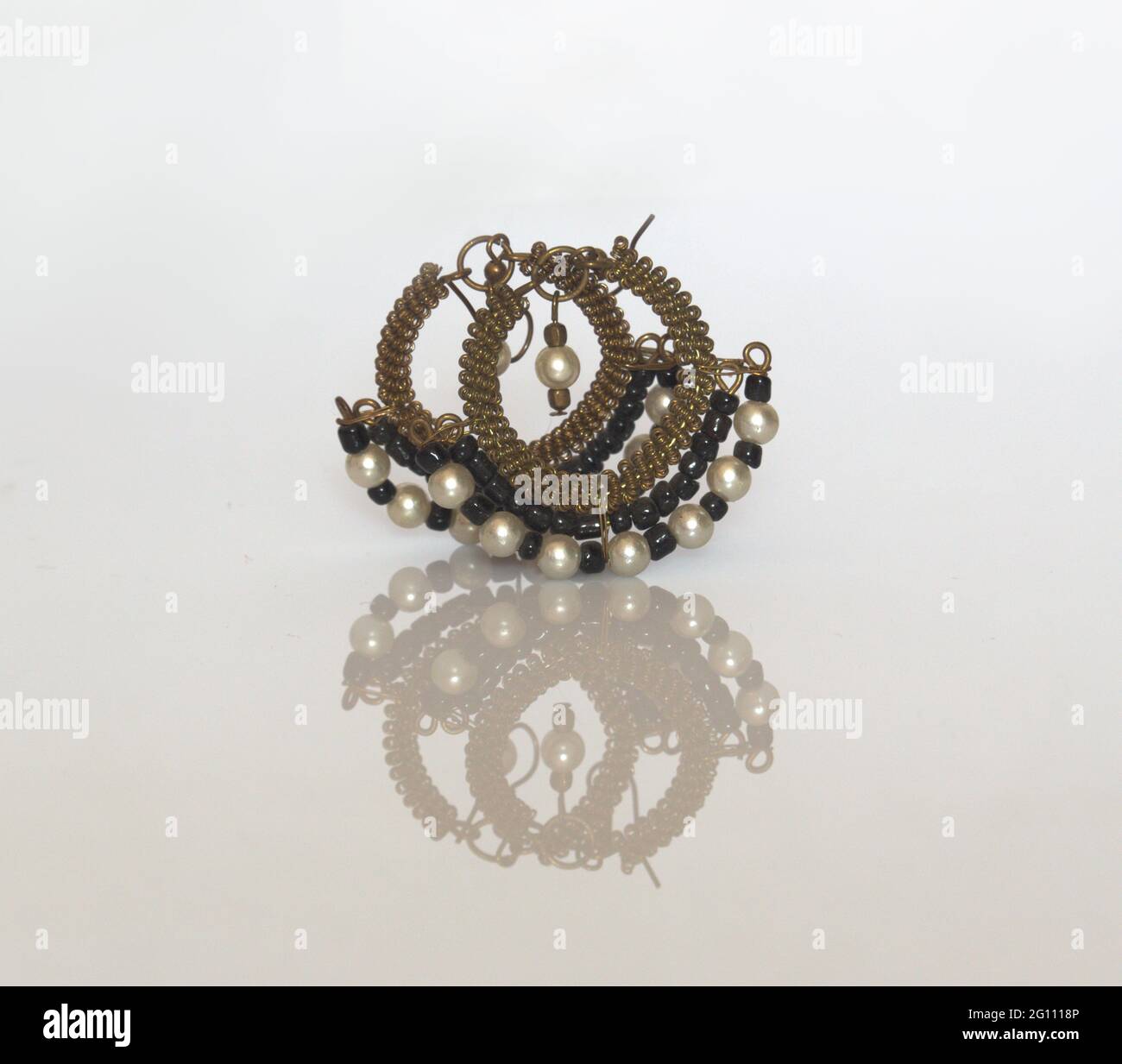 Indian earrings hi-res stock photography and images - Alamy