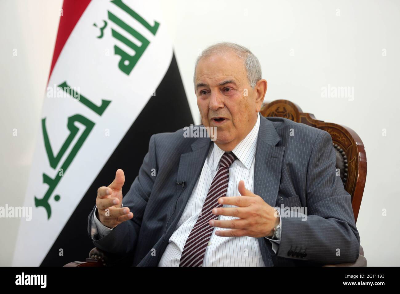 Ayad allawi iraqi prime minister hi-res stock photography and images ...