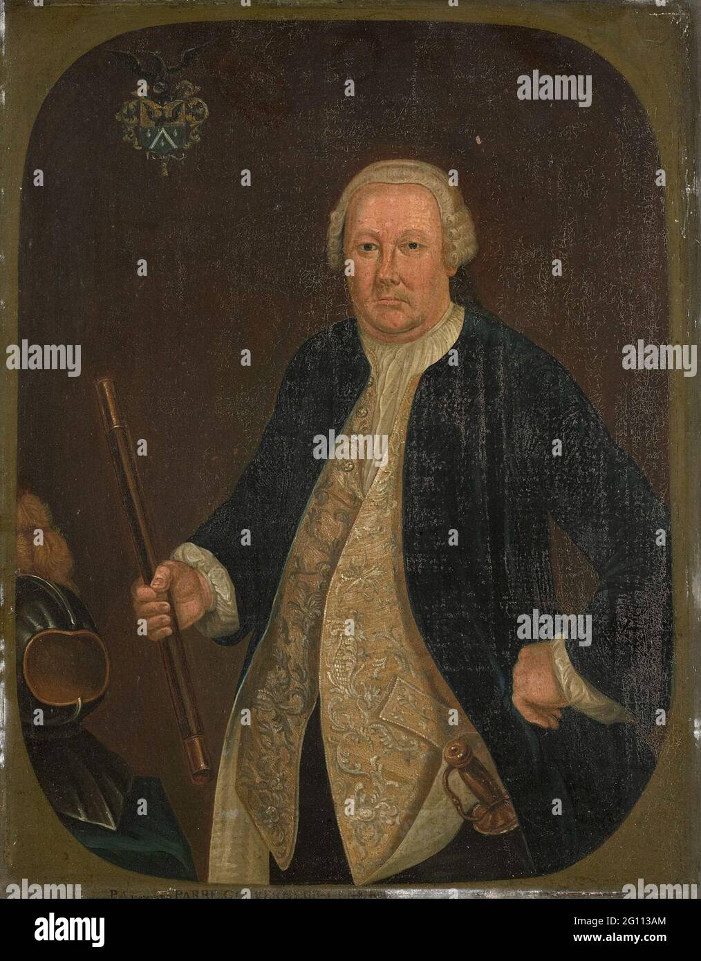 Portrait of Petrus Albertus van der Parra, Governor-General of the ...