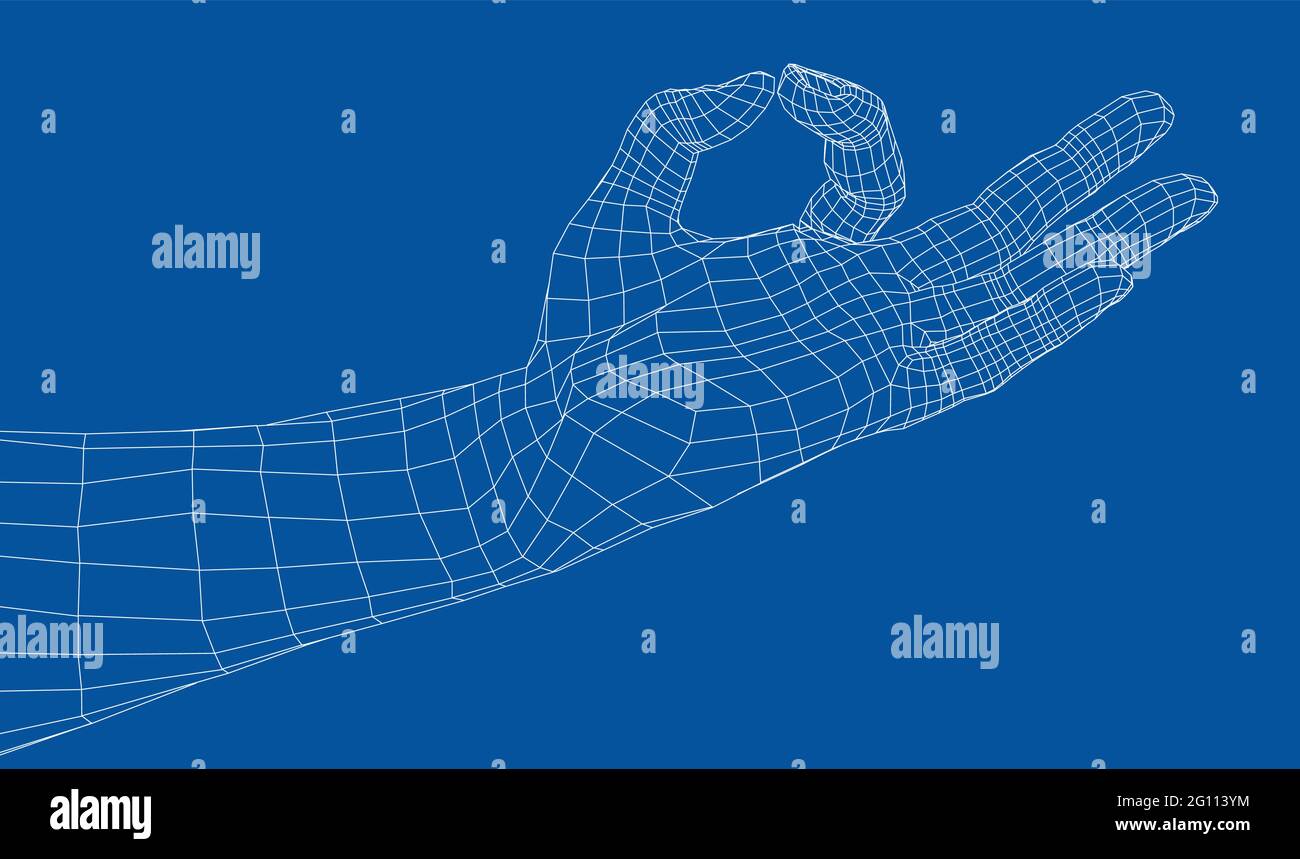 Hand OK sign. Vector Stock Vector Image & Art - Alamy