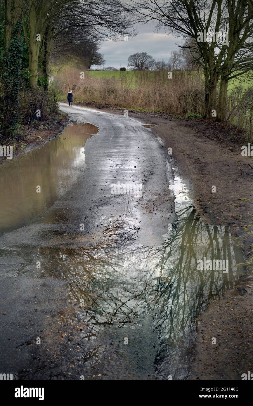 Wet rural hi-res stock photography and images - Alamy