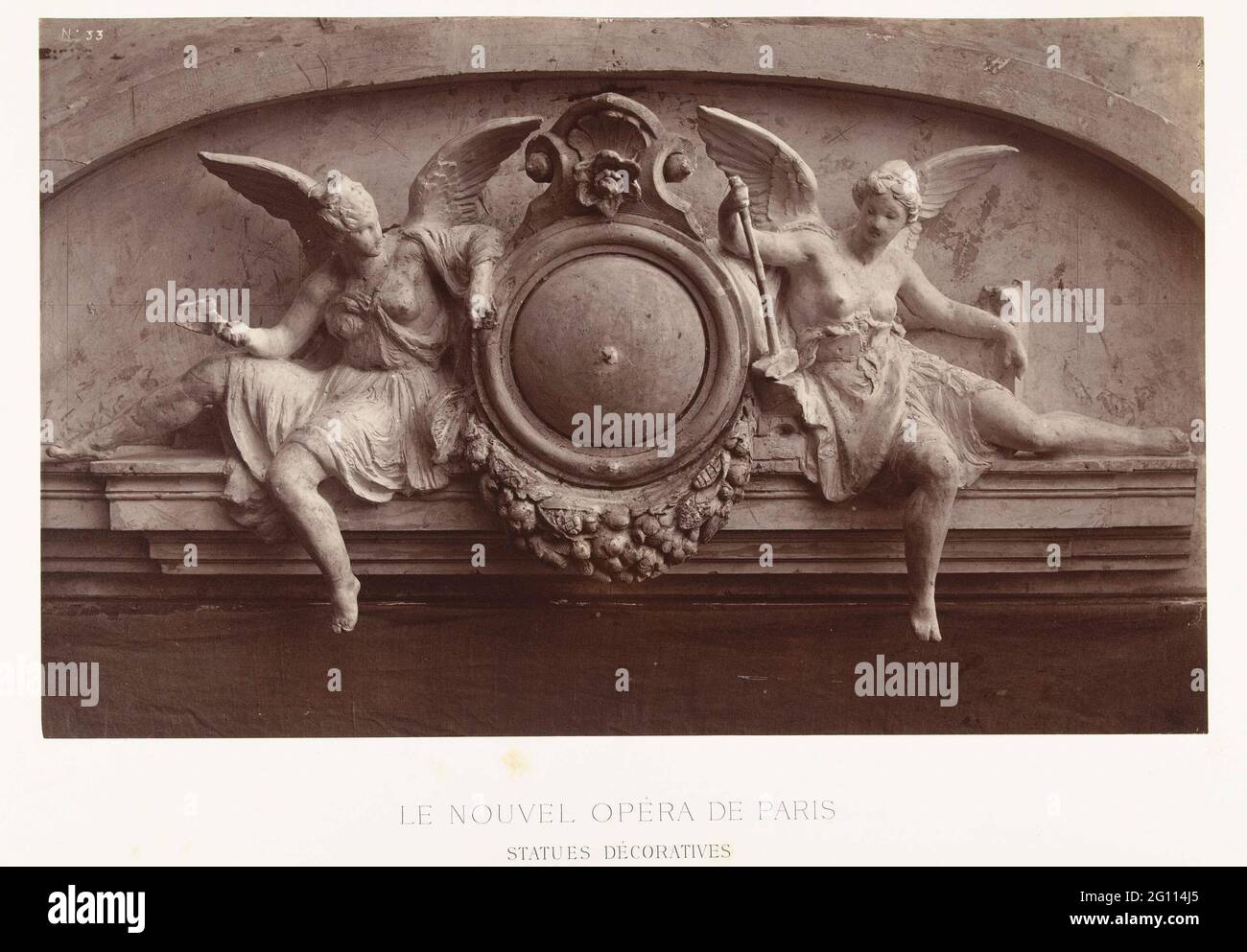 Paris opera angels hi-res stock photography and images - Alamy