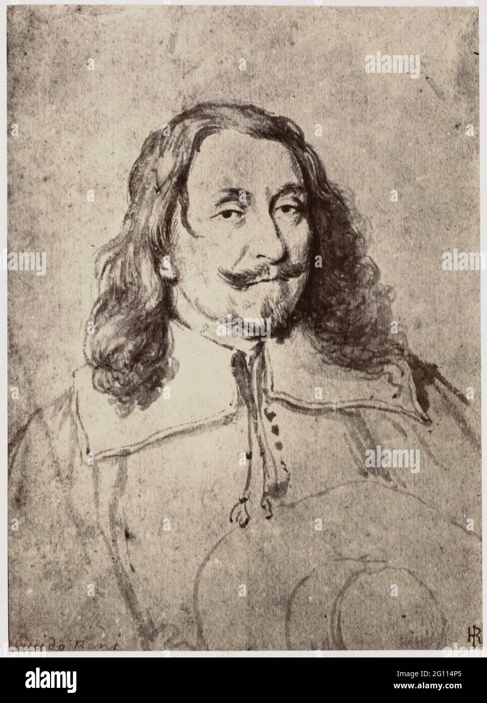 Guido, a portrait. Photo production of drawing in 'The Reveley ...