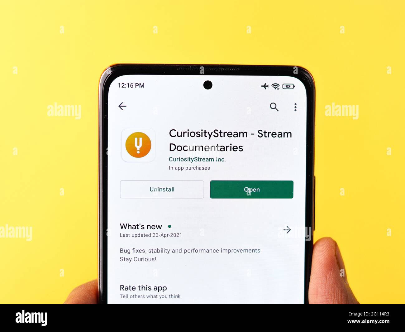 Curiositystream logo hi-res stock photography and images - Alamy