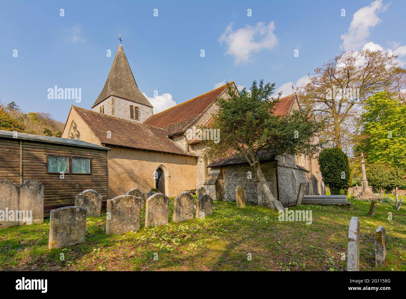 St. John the Baptist Church, Findon, West Sussex, England, UK Stock ...