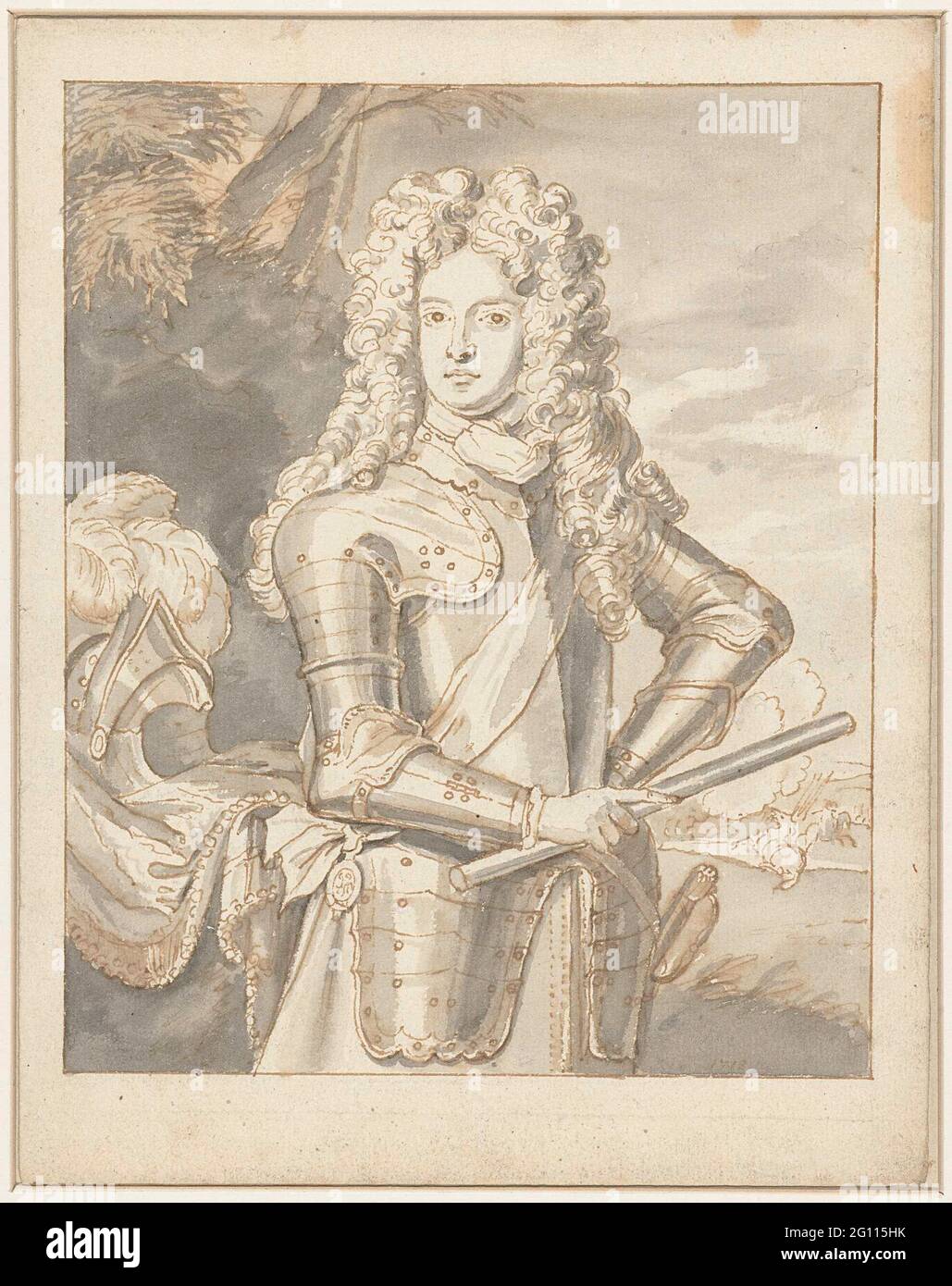 Portrait of Arnold Joost van Keppel. Portrait of Arnold Joost van ...