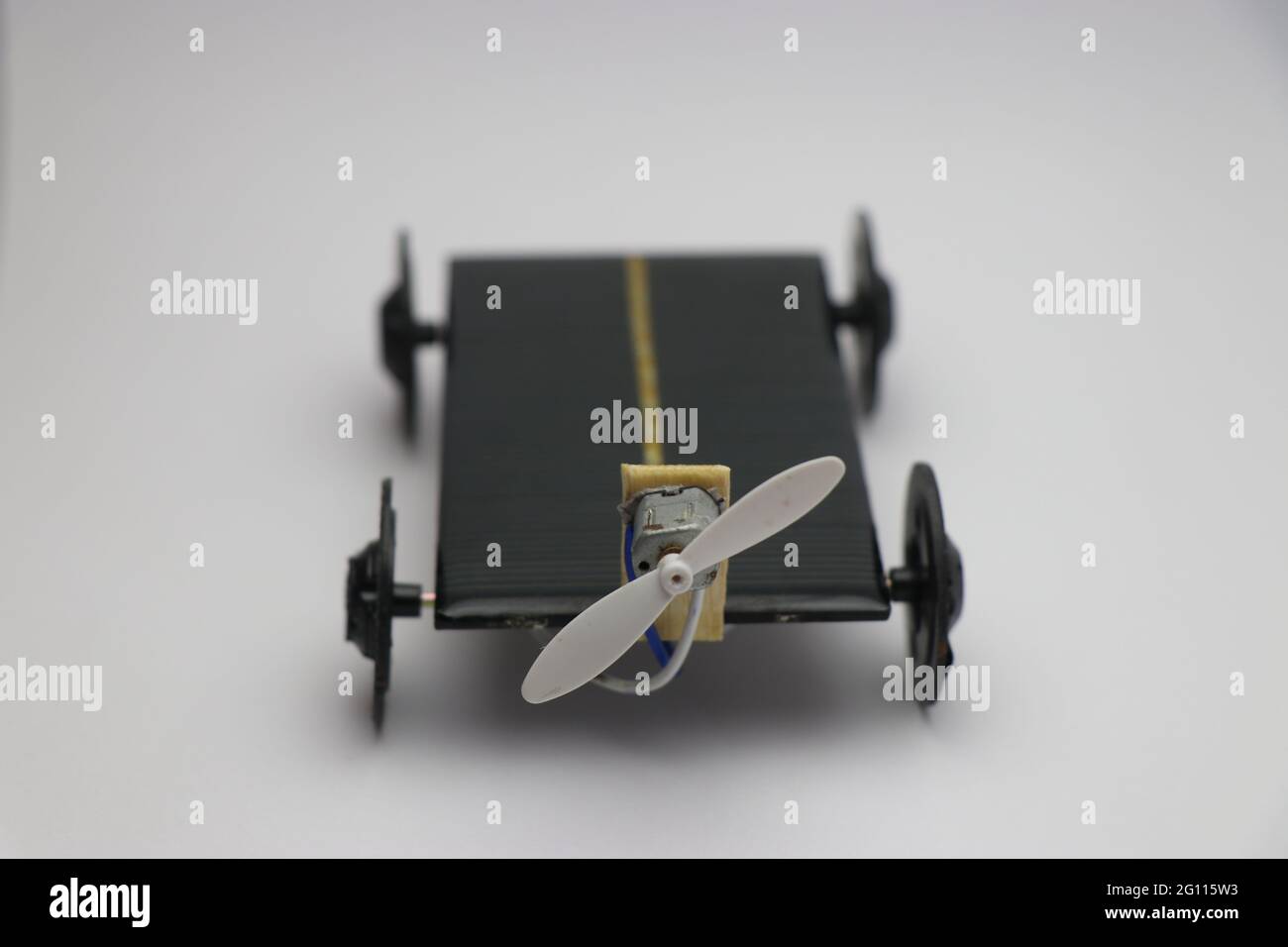 Working model of solar air car which is hand made project. Hobby ...