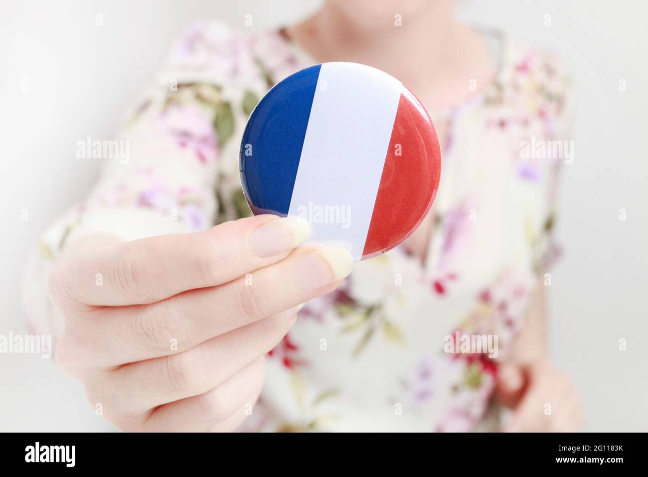 Pin badges flags hi-res stock photography and images - Alamy