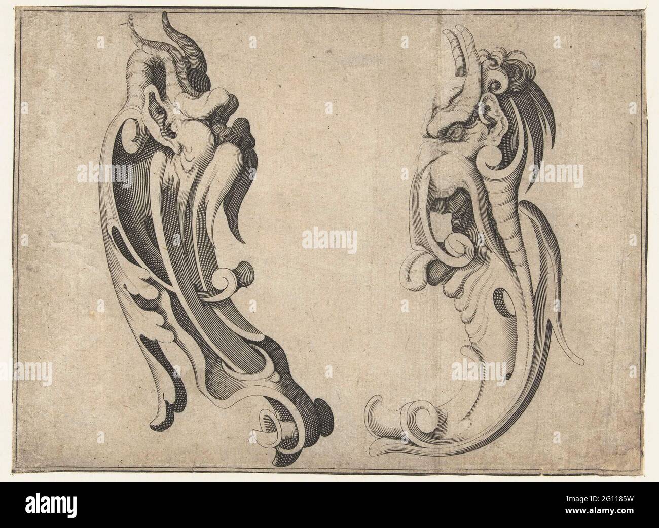 Two mascaron handles hi-res stock photography and images - Alamy