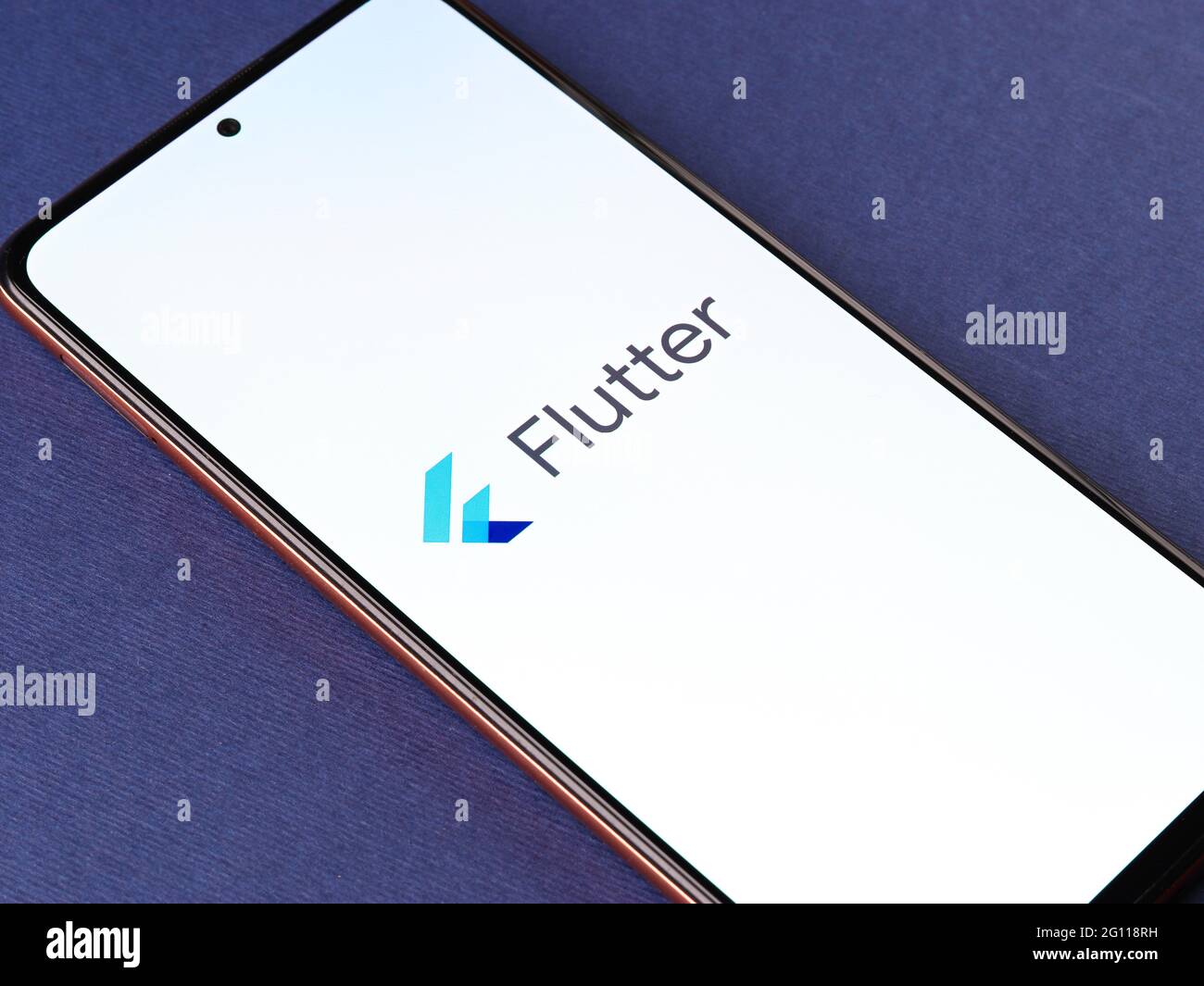 Flutter logo hi-res stock photography and images - Alamy