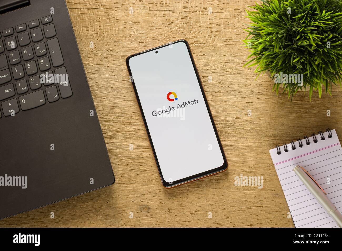 Google admob logo hi-res stock photography and images - Alamy