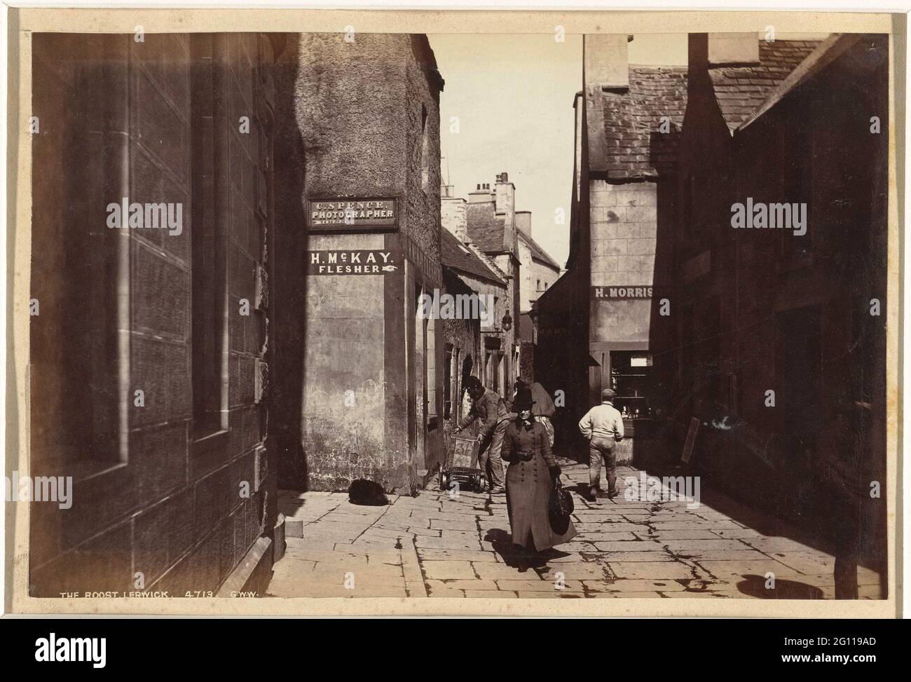 Town hall of Lerwick; Town Hall Lerwick Stock Photo - Alamy