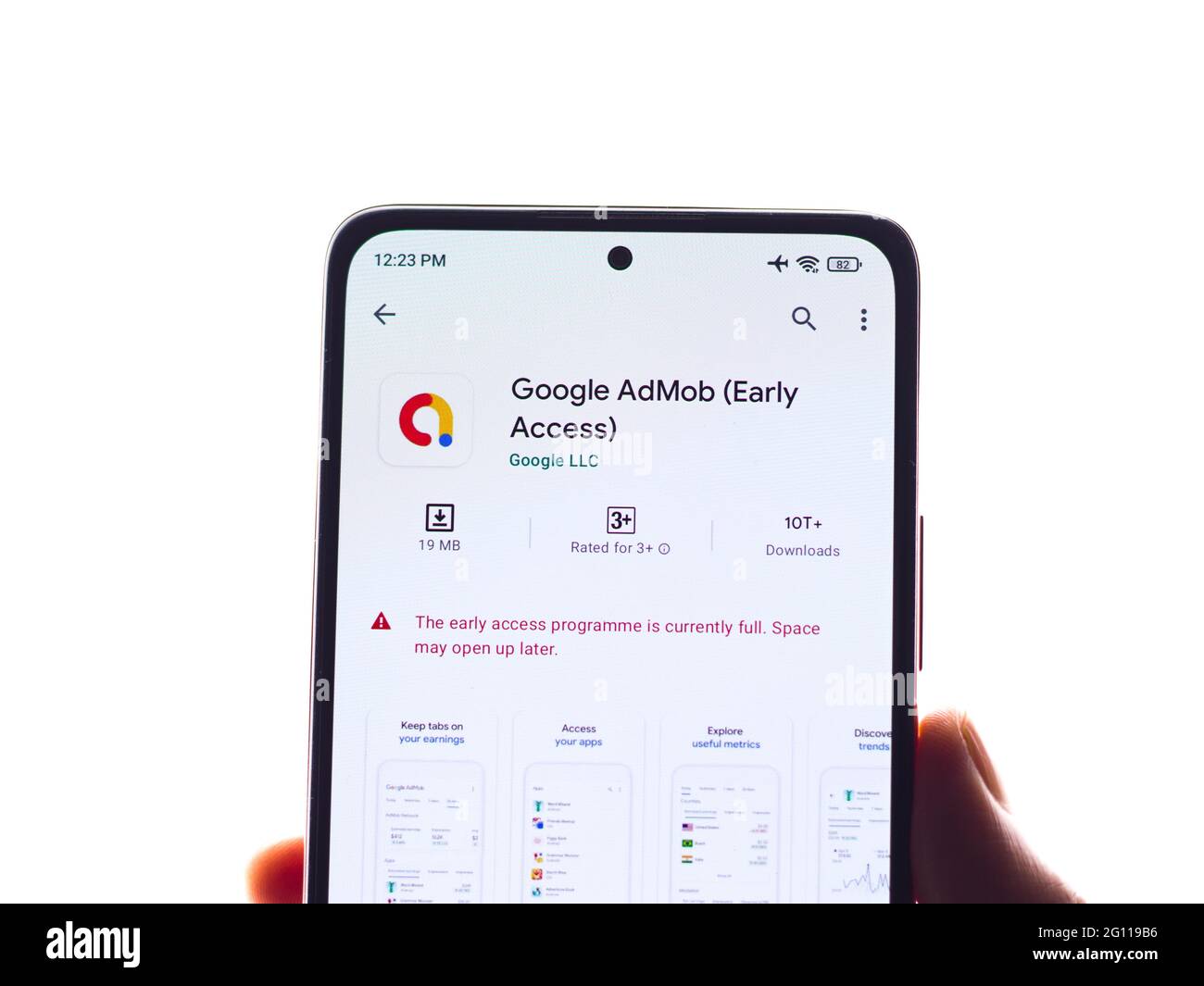 Google admob logo hi-res stock photography and images - Alamy