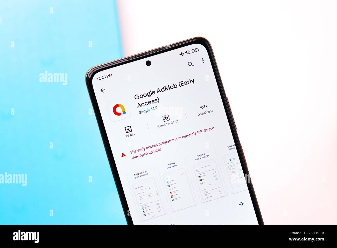 Google admob logo hi-res stock photography and images - Alamy