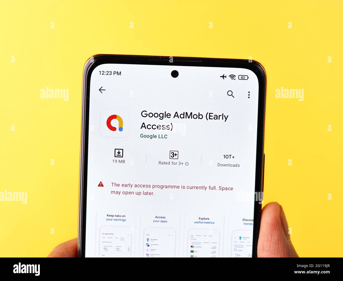 Google admob logo hi-res stock photography and images - Alamy