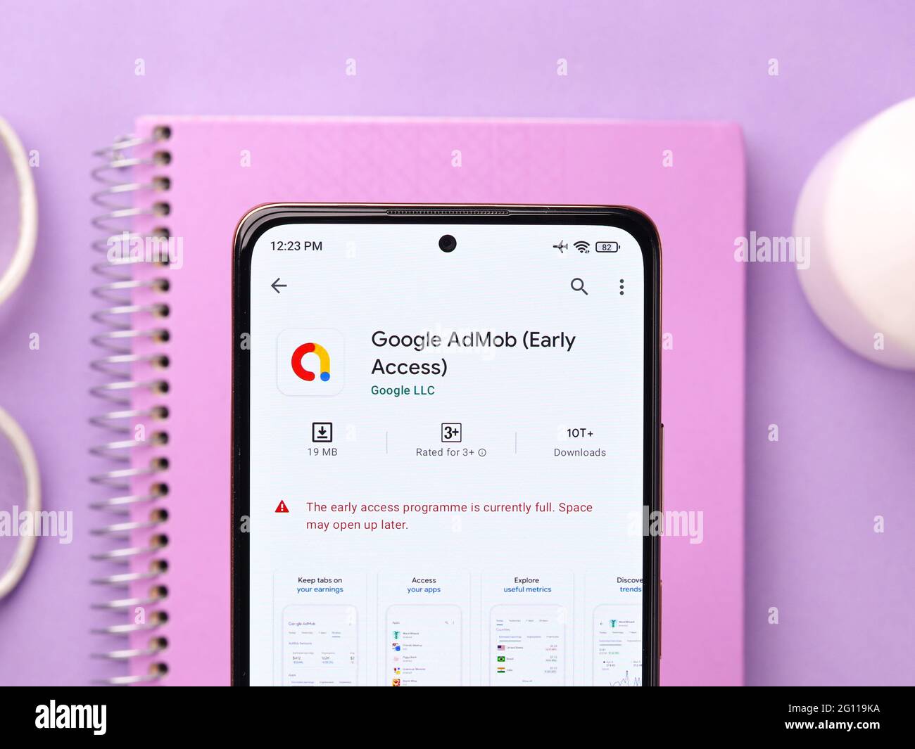 Google admob logo hi-res stock photography and images - Alamy