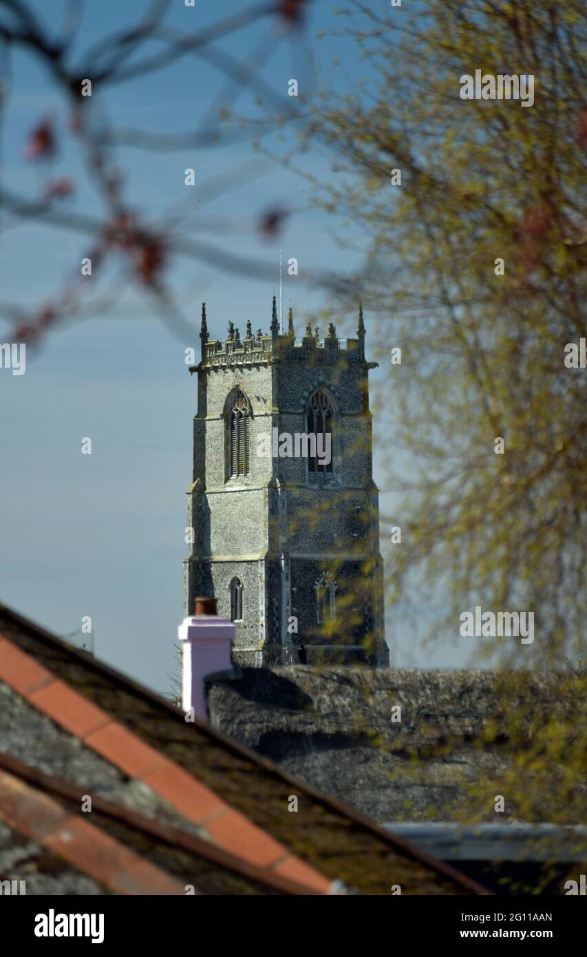holy trinity church winterton on sea norfolk england Stock Photo - Alamy