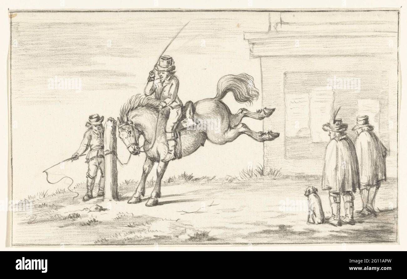 Taming a horse Stock Photo - Alamy