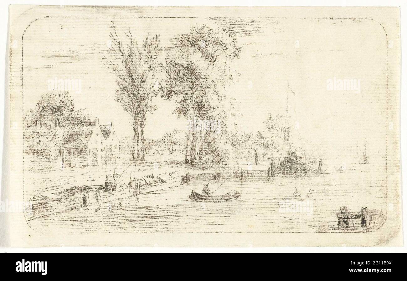 Man fishing in a river Cut Out Stock Images & Pictures - Alamy