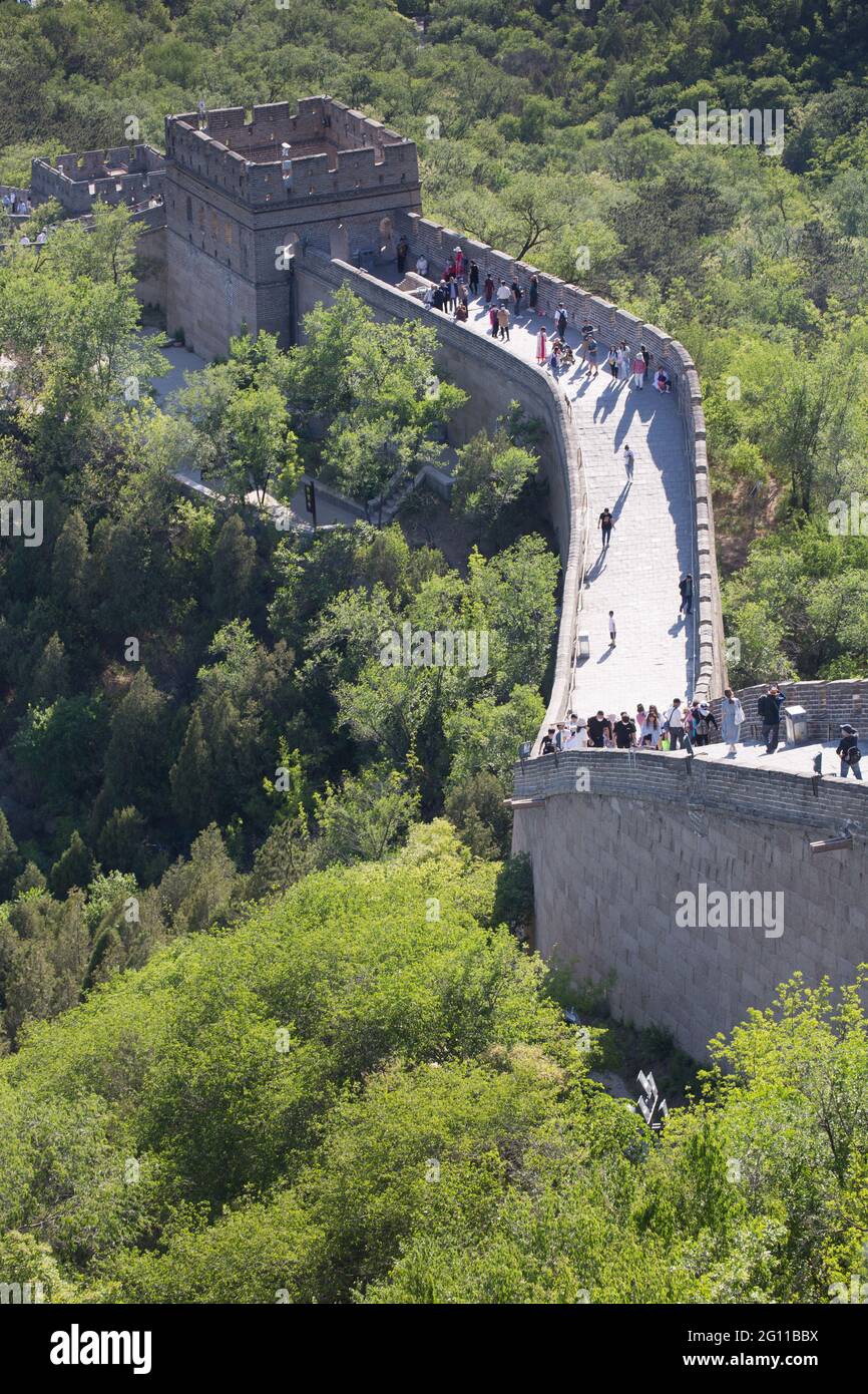 Steep portion great wall china hi-res stock photography and images - Alamy