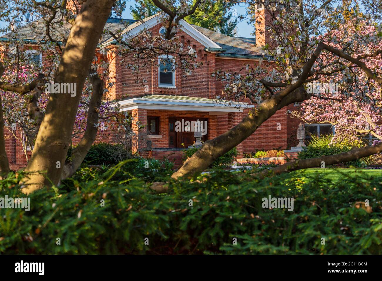 Alice B. Cowles House home of the University presidents located on the ...