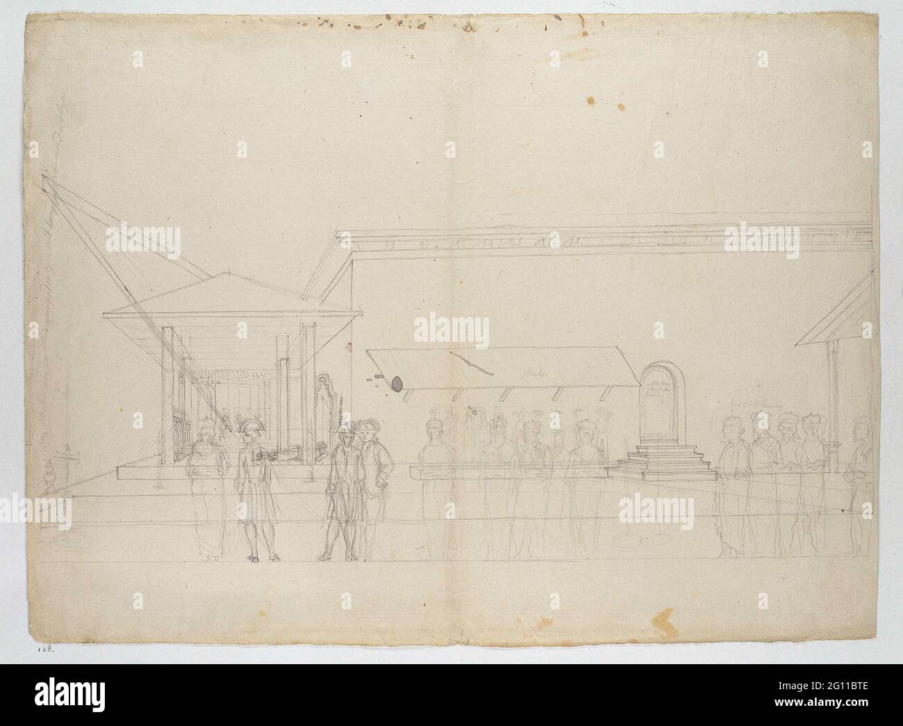 The VOC embosement in Kandy. The VOC giant at the annual audience in ...