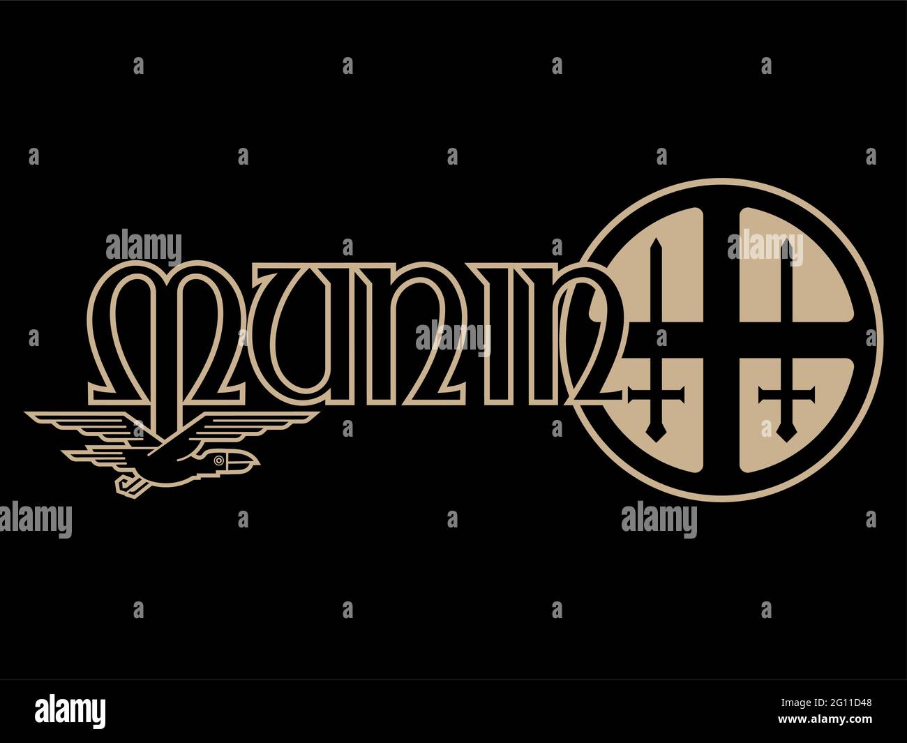 Huginn and munin Stock Vector Images - Alamy