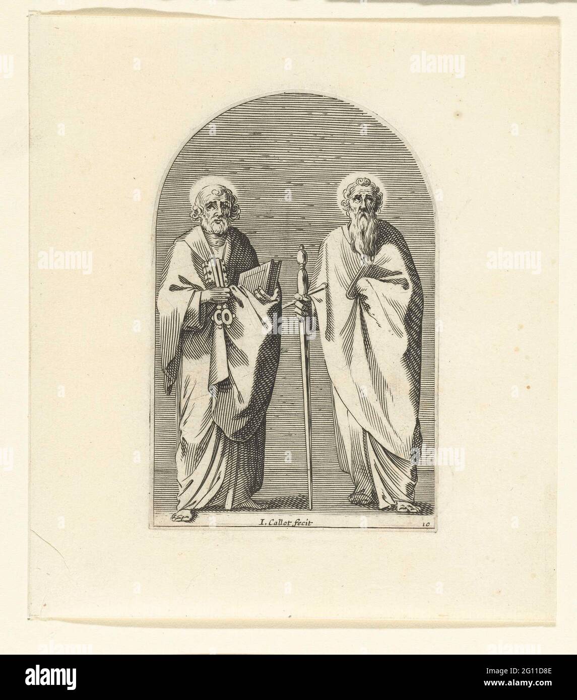 Petrus and Paul; Paintings and sculptures in Rome. Saint Peter with a ...