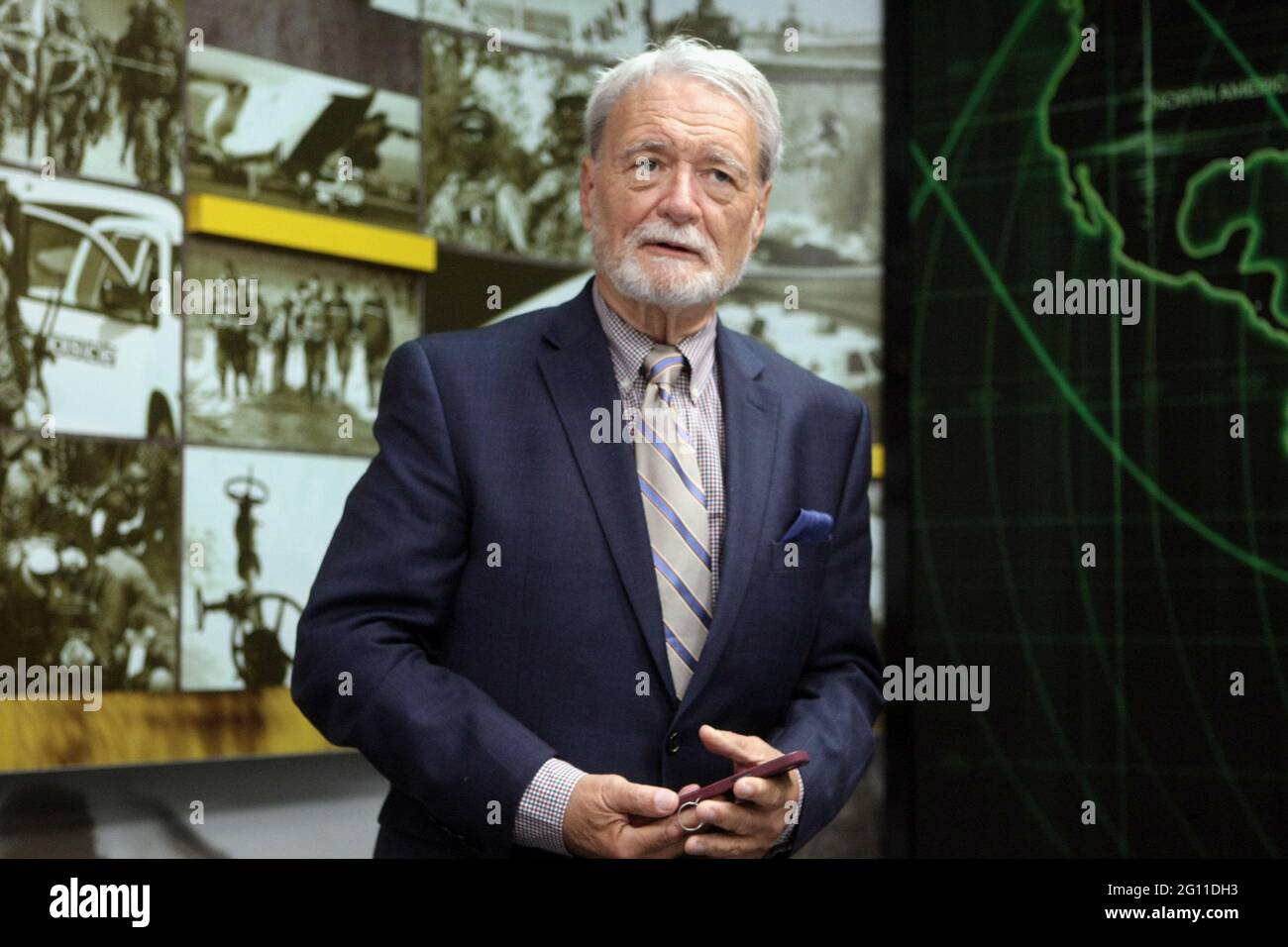 KYIV, UKRAINE - JUNE 4, 2021 - President of the Potomac Foundation Dr ...