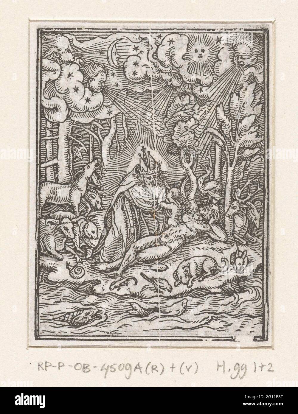 Creation of EVA; Dance dance. God creates Eve from Adam's rib in ...