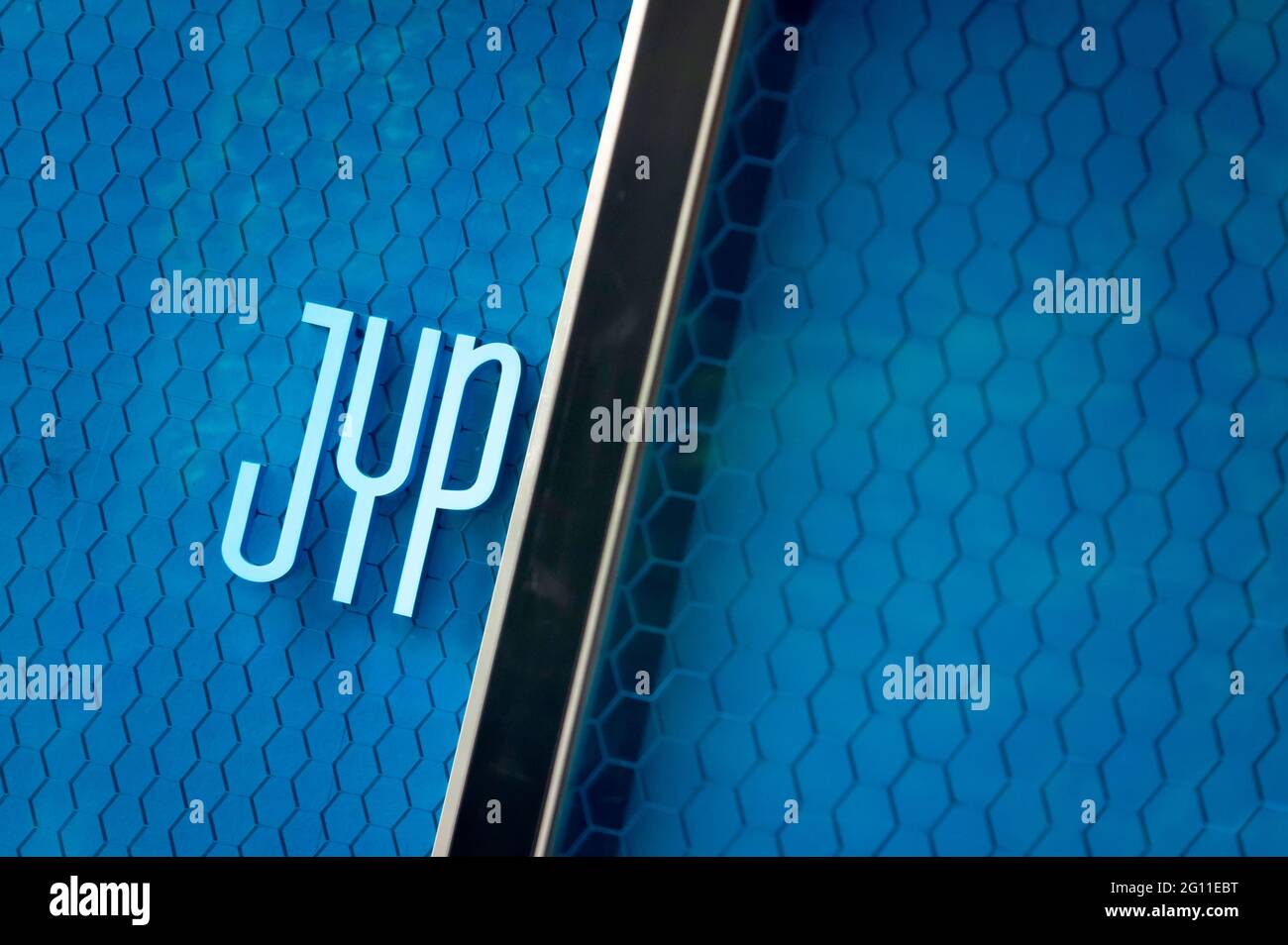 JYP Entertainment, June 2, 2021 : The new headquarters building of JYP ...