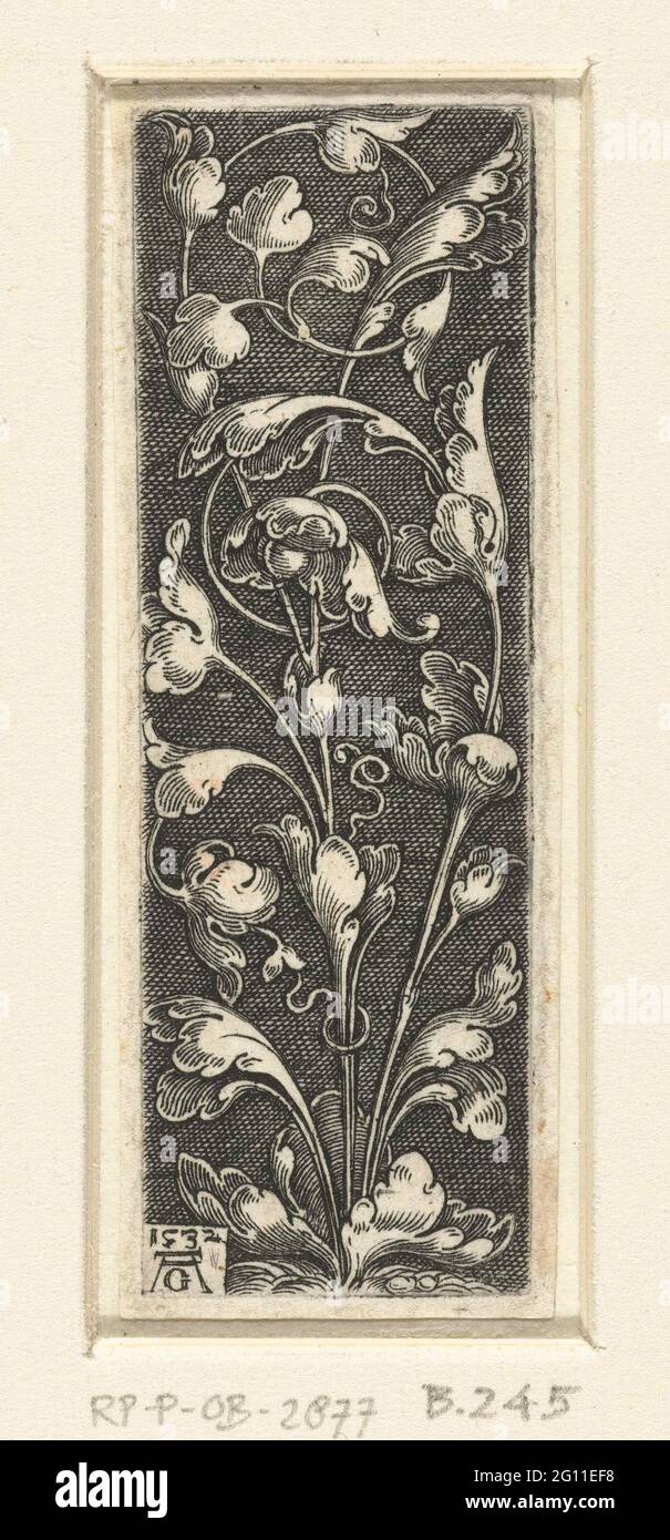 Leaf rights. Flat decoration with leaf raft that spread from a leaf ...