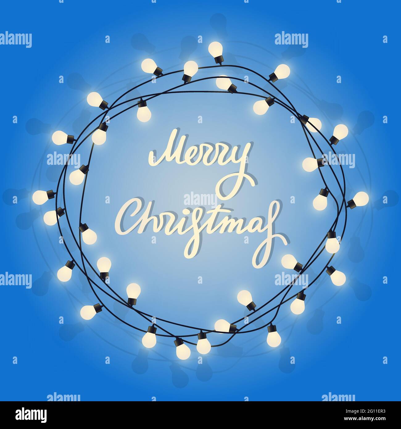 Fairy lights sign Stock Vector Images - Alamy