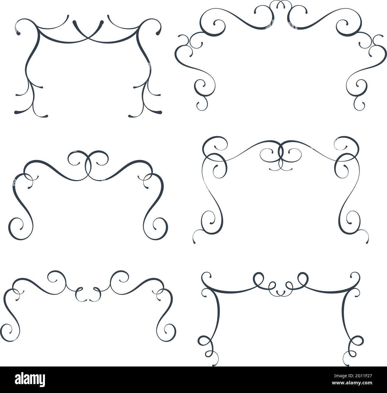 Vintage Scroll Frame