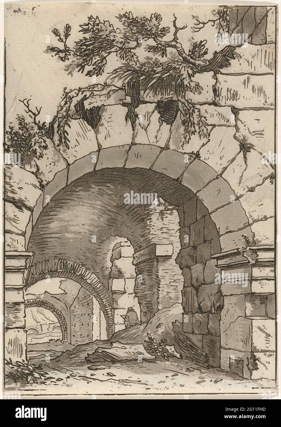 Roman ruins sketch hi-res stock photography and images - Alamy