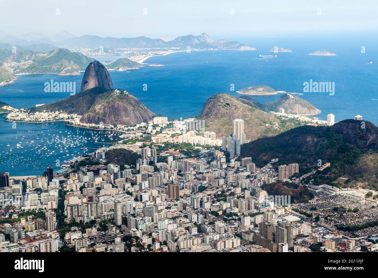 Aerial panorama rio de hi-res stock photography and images - Alamy