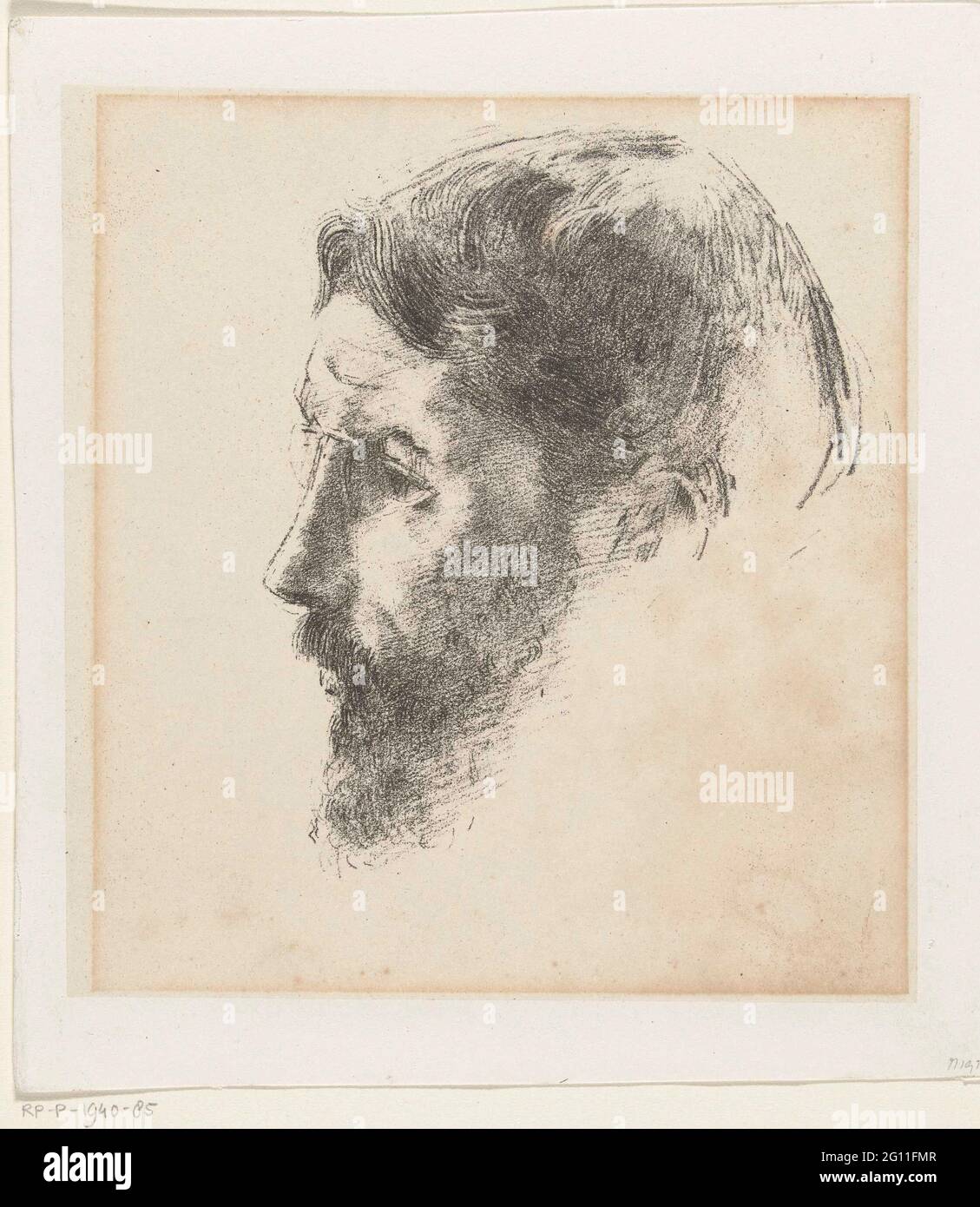 Portrait of Pierre Bonnard. Portrait of the French painter Pierre ...