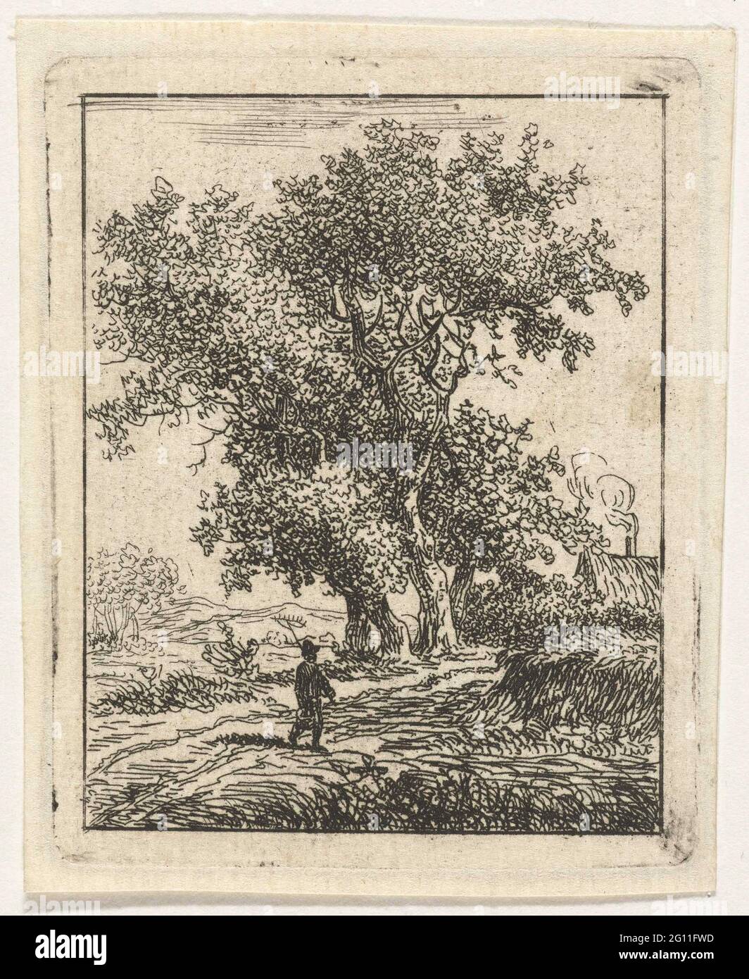 Hiker at Grote Boom Stock Photo - Alamy