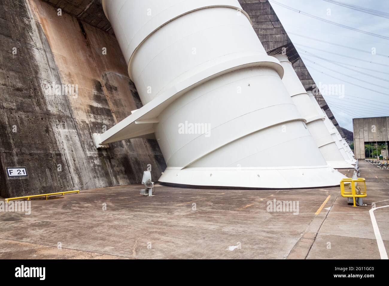 Steel penstock pipe hi-res stock photography and images - Alamy