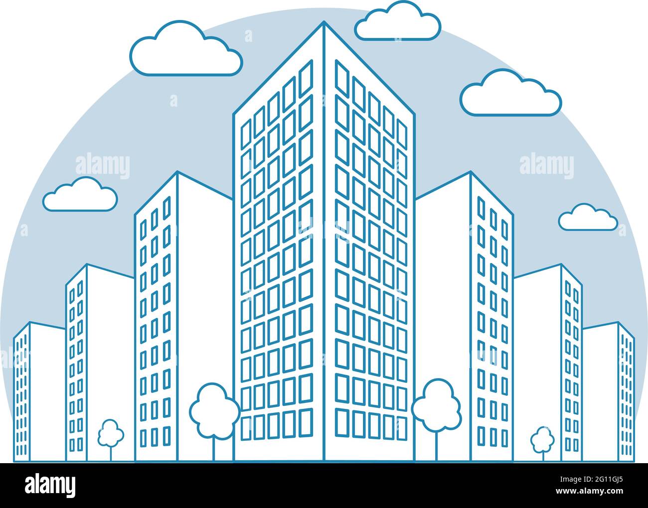 Condominiums for Stock Vector Images - Alamy