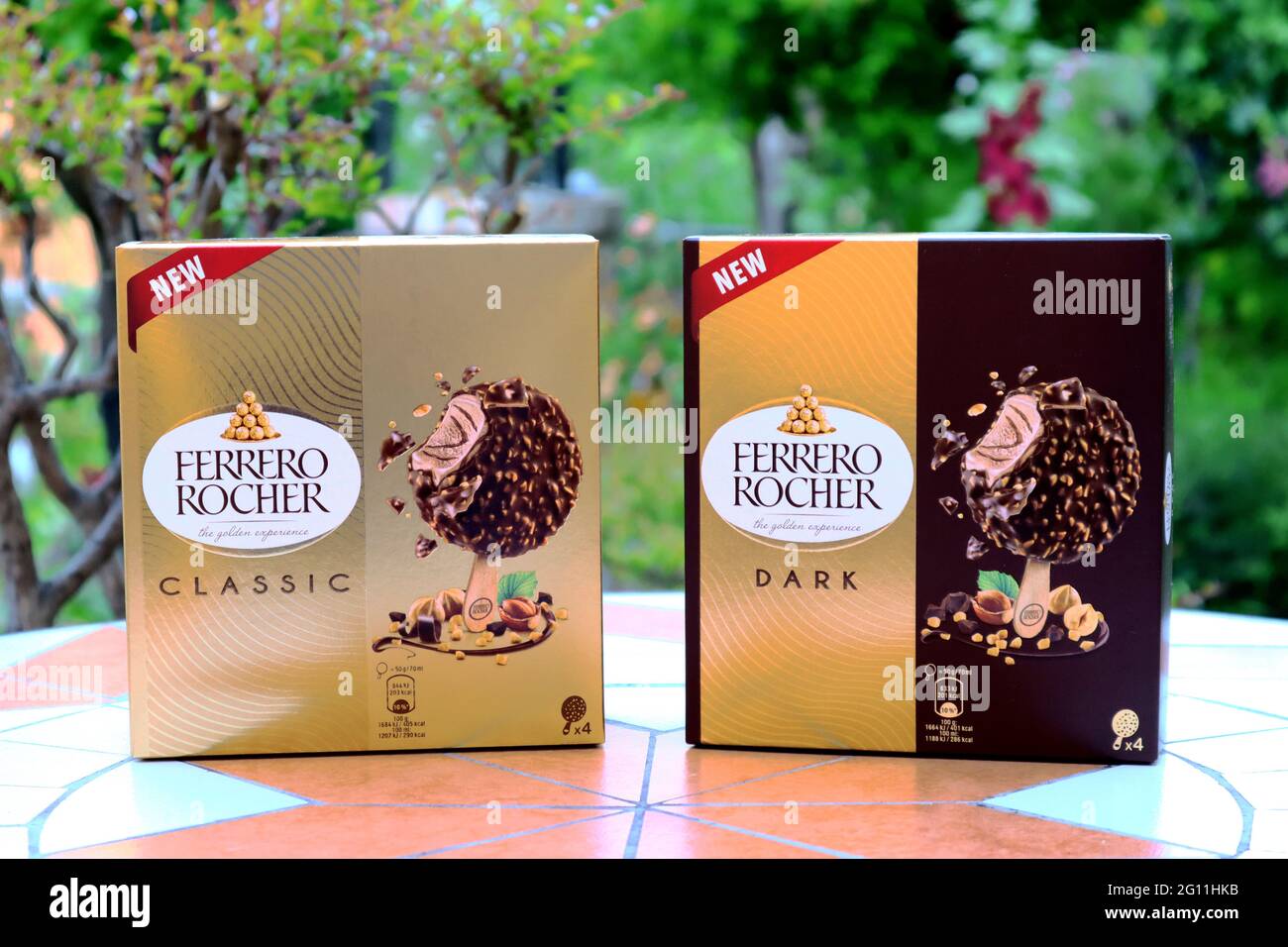 FERRERO ROCHER Ice Cream. Ferrero Rocher is an Italian brand of Ferrero ...