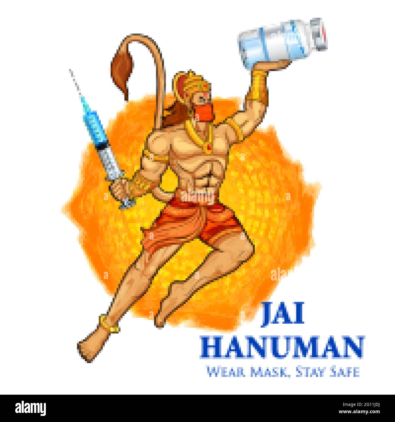 God hanuman festival Cut Out Stock Images & Pictures - Alamy