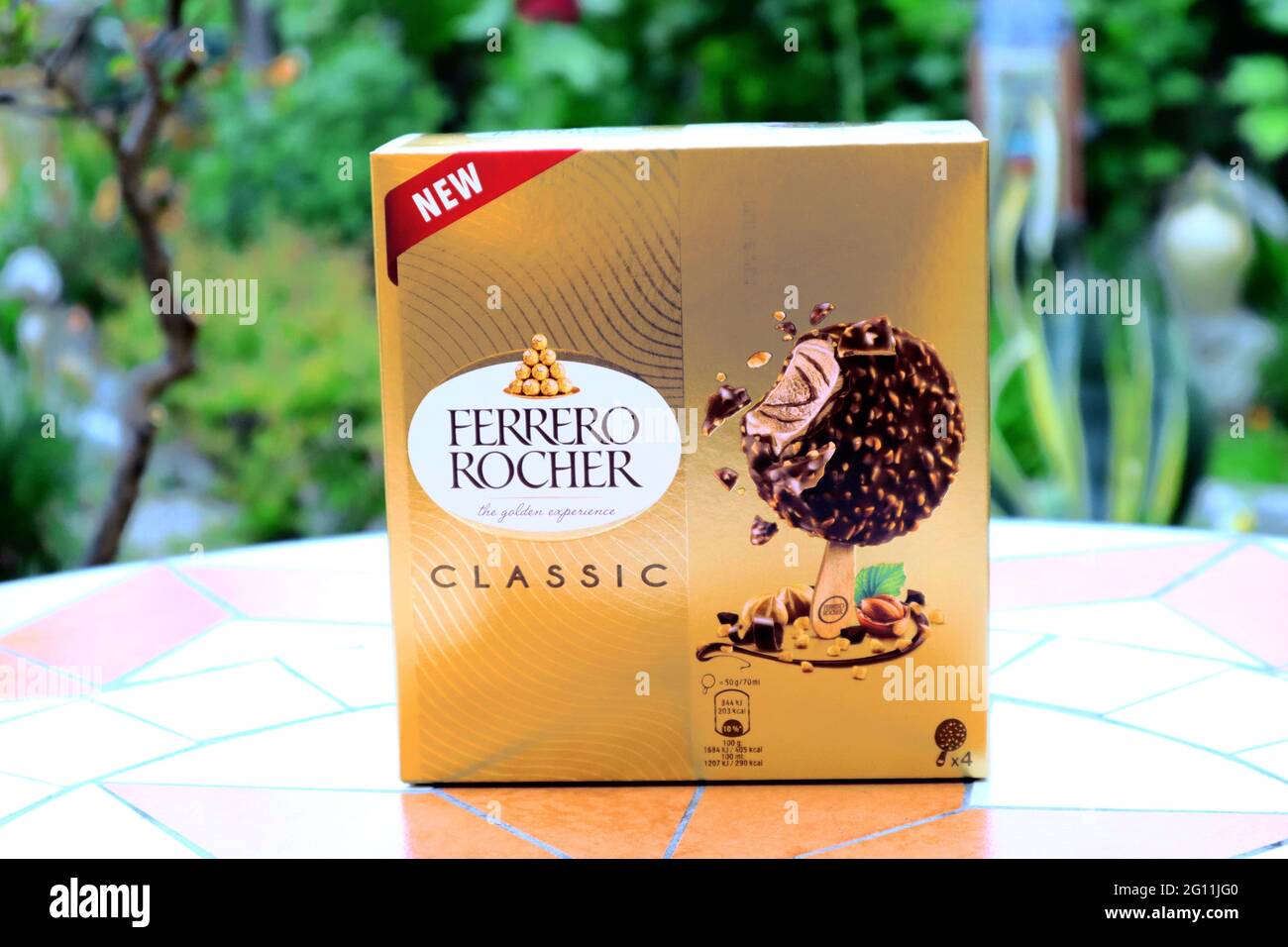 FERRERO ROCHER Ice Cream. Ferrero Rocher is an Italian brand of Ferrero ...